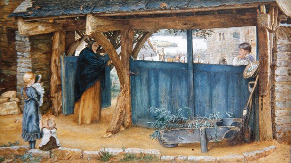 A Lych Gate by Thomas Matthews Rooke: Buy fine art print