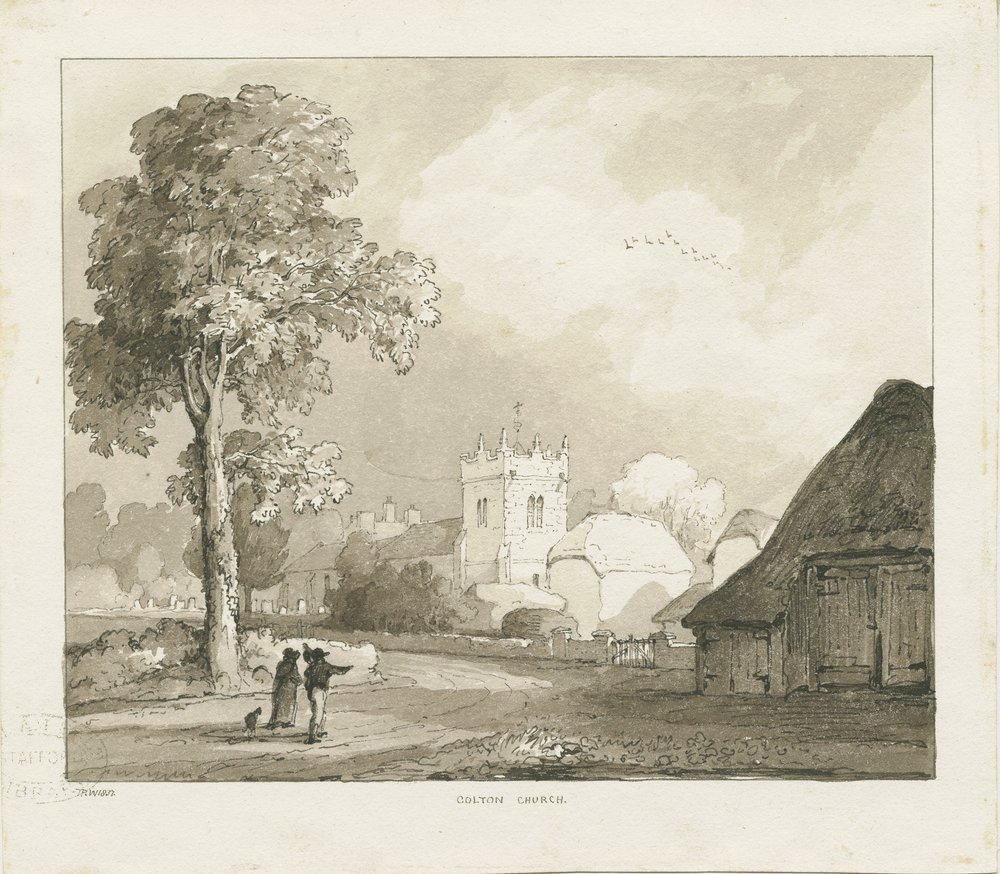 Colton Church by Thomas Peploe Wood: Buy fine art print