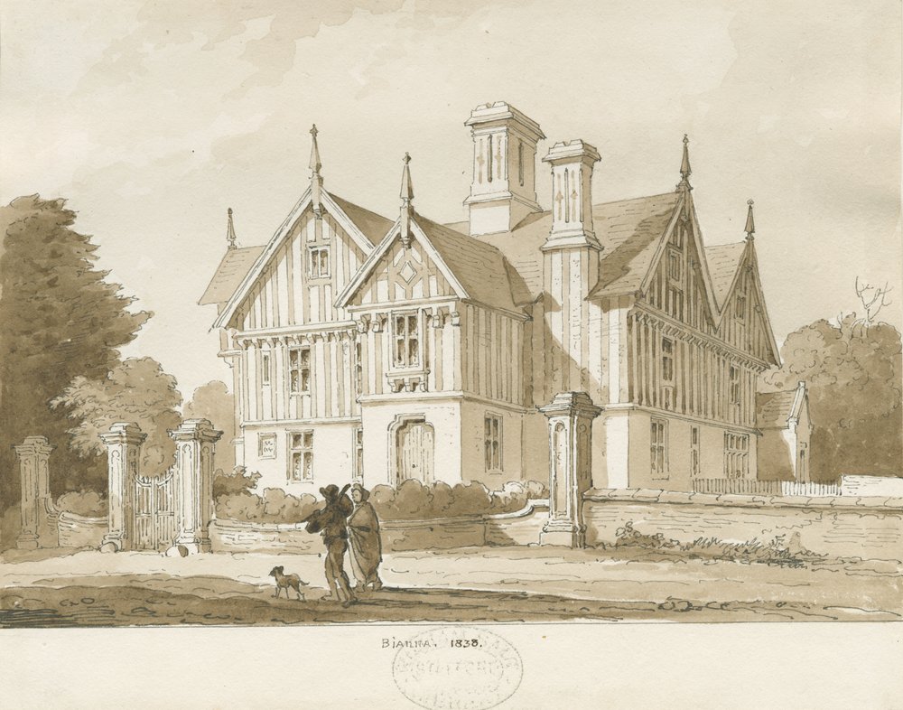 Eccleshall - Biana Hall by Thomas Peploe Wood