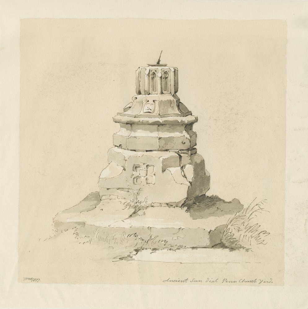 Penn Church-yard - Sundial by Thomas Peploe Wood