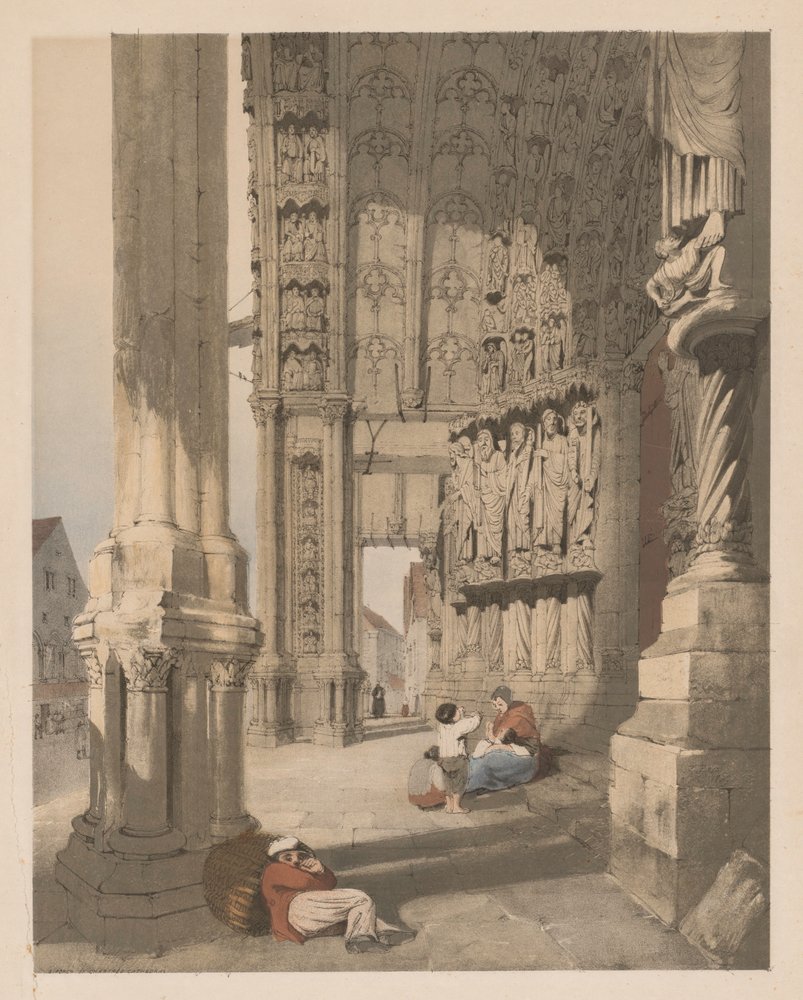 Picturesque Architecture in Paris, Ghent, Antwerp, Rouen, Etc.: South ...