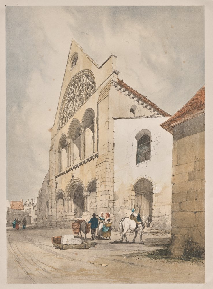 Picturesque Architecture in Paris, Ghent, Antwerp, Rouen: St. Andre ...