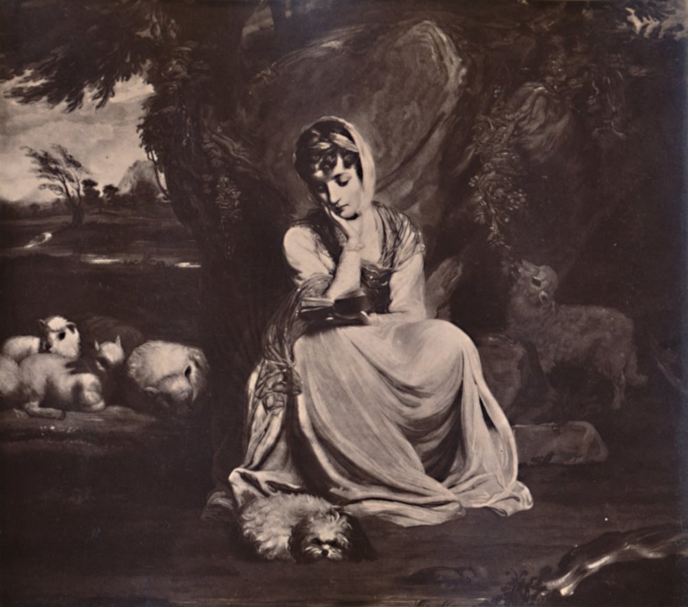 Frances Anne Crewe, Lady Crewe, as St Genevieve, c. 1773-1894