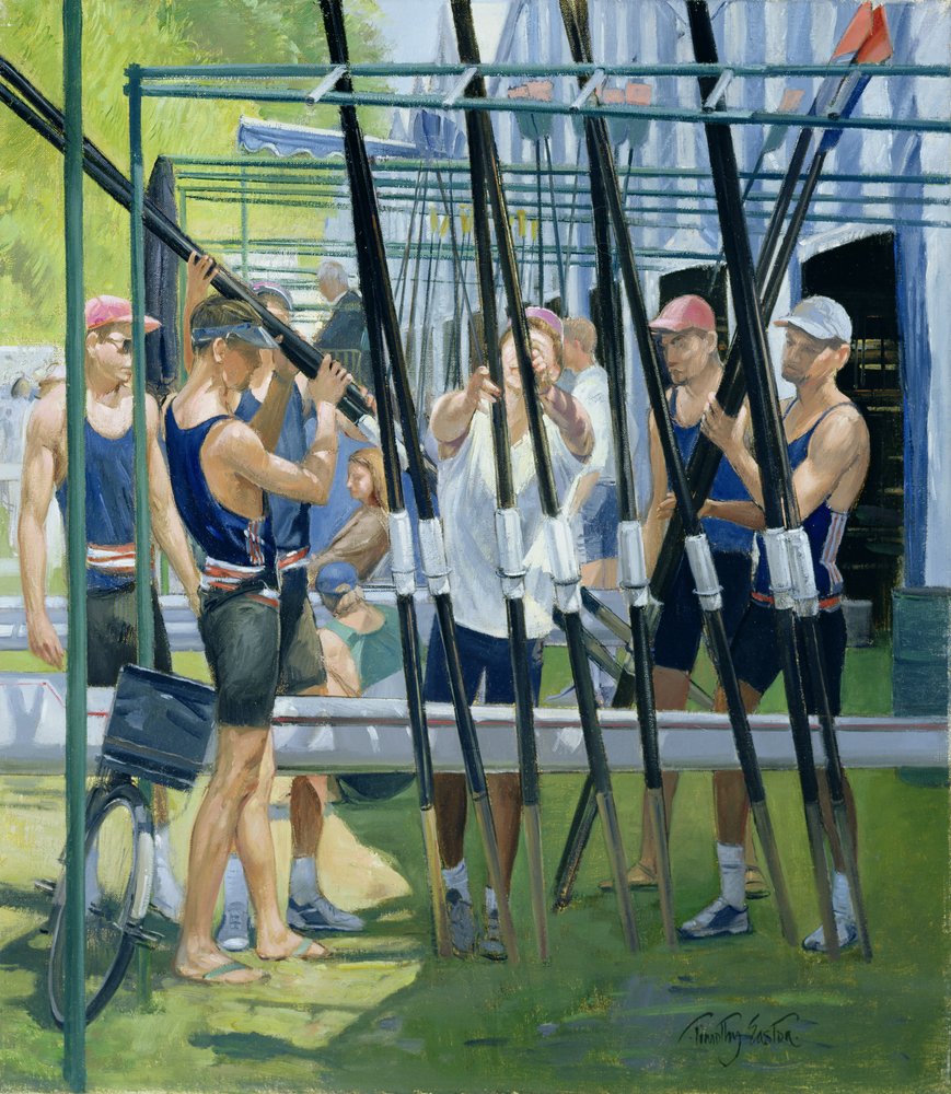 Collecting Oars by Timothy Easton: Buy fine art print