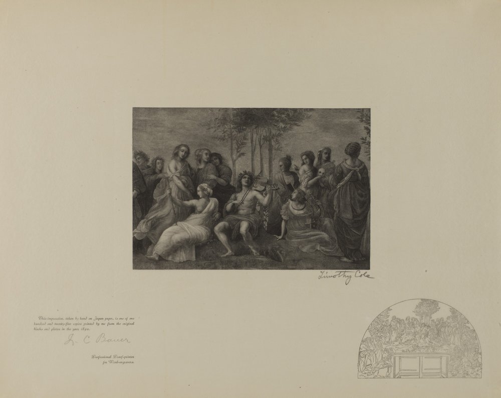 Old Italian Masters by Timothy Cole: Buy fine art print