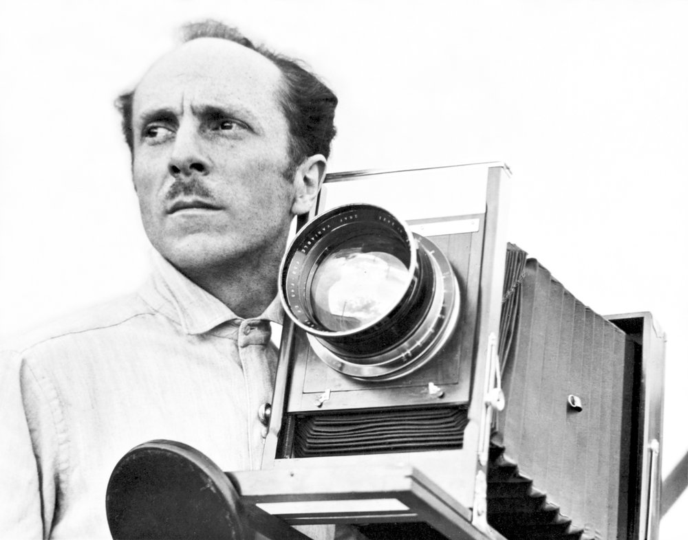 Edward Weston with his Seneca View Camera, Mexico, 1924