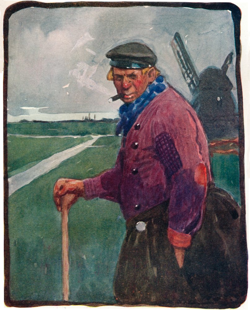 A Volendamer, c19th century 1914-1915 by Tom Browne