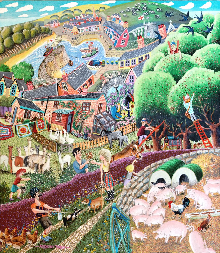 The Cherry Pickers by Tony Todd: Buy fine art print