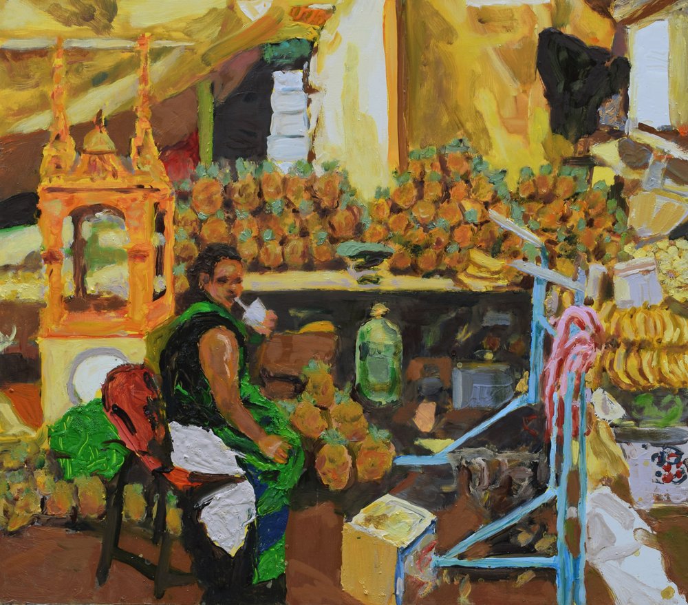 Pineapple trilogy 2 (Mexico City) by Trevor Burgess