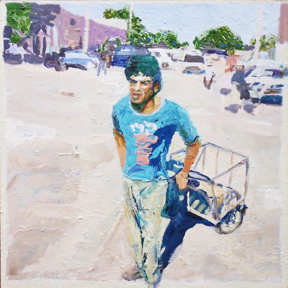 Trolley man (San Juan, Argentina), 2014 by Trevor Burgess