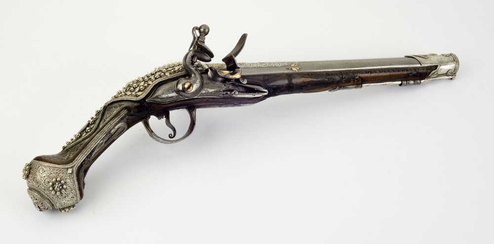 Flintlock Pistol by Turkish School: Buy fine art print
