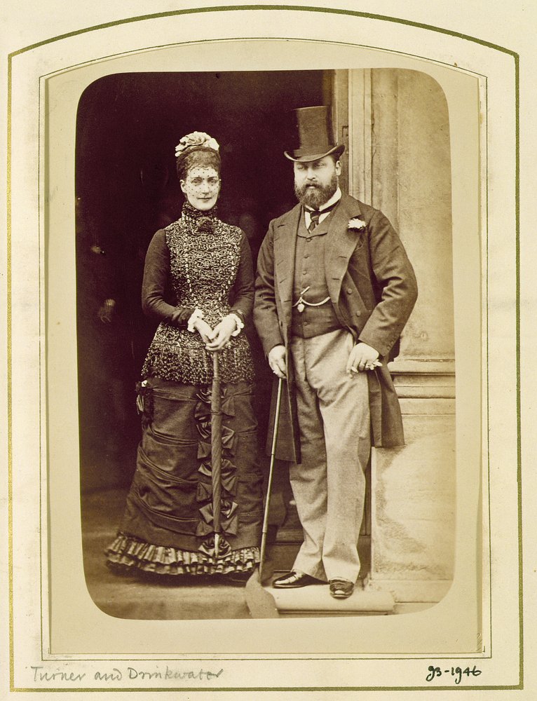 Portrait of King Edward VII and Queen Alexandra