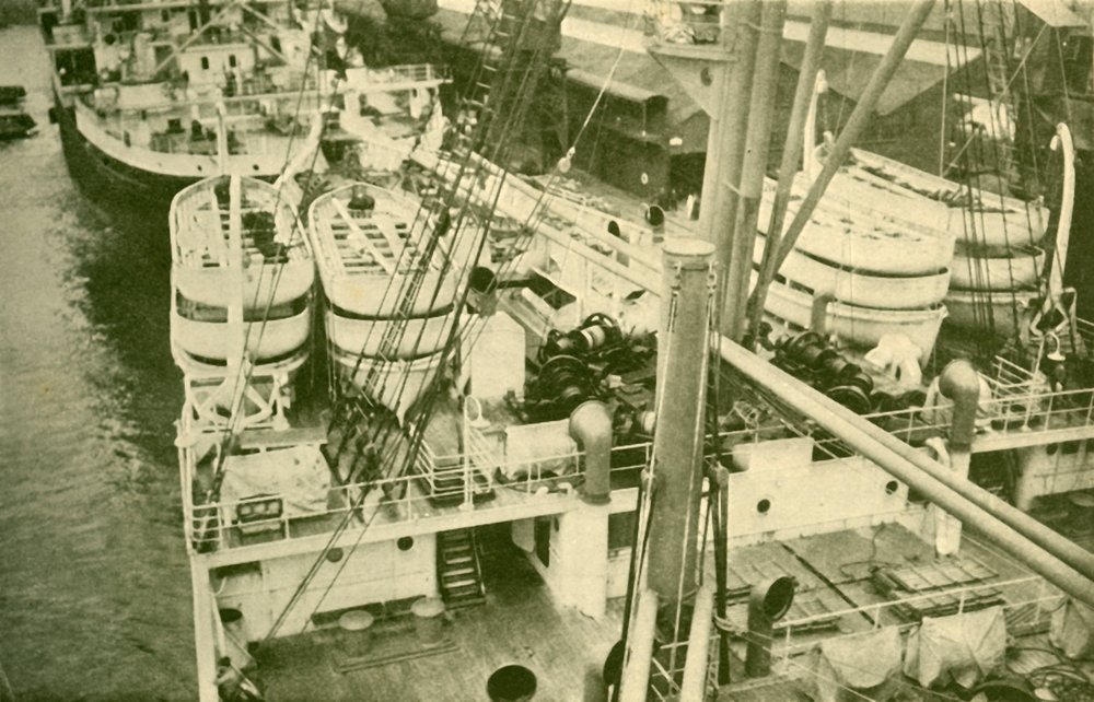 An Impressive Array of Boats Aboard the Leviathan
