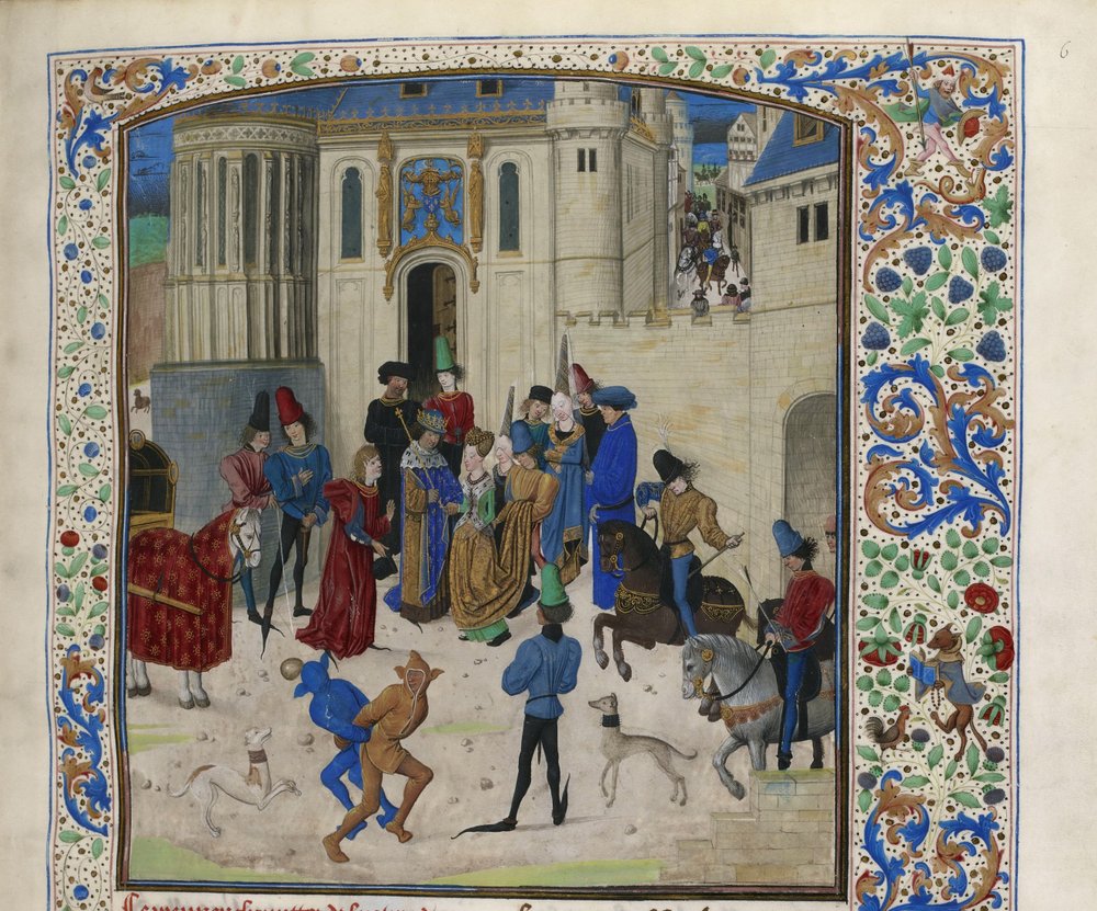 Arrival of Isabeau de Bavaria in Paris, ca 1470-1475