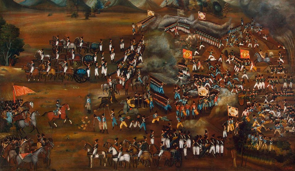 Battle Between Persians and Russians Near Sultanabad, 13 February 1812