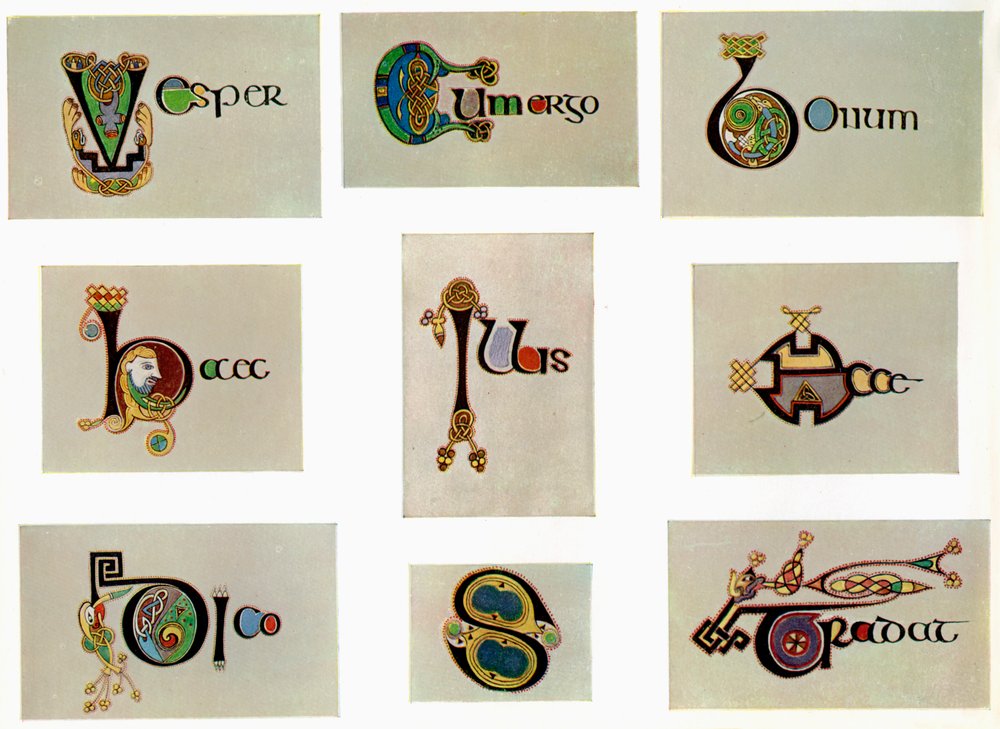 Compound Letters, 800 AD by Unbekannt: Buy fine art print