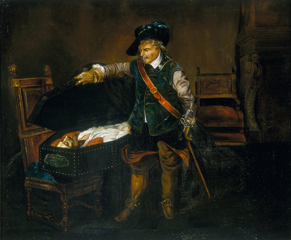 Cromwell Gazing at the Body of Charles I, after 1850