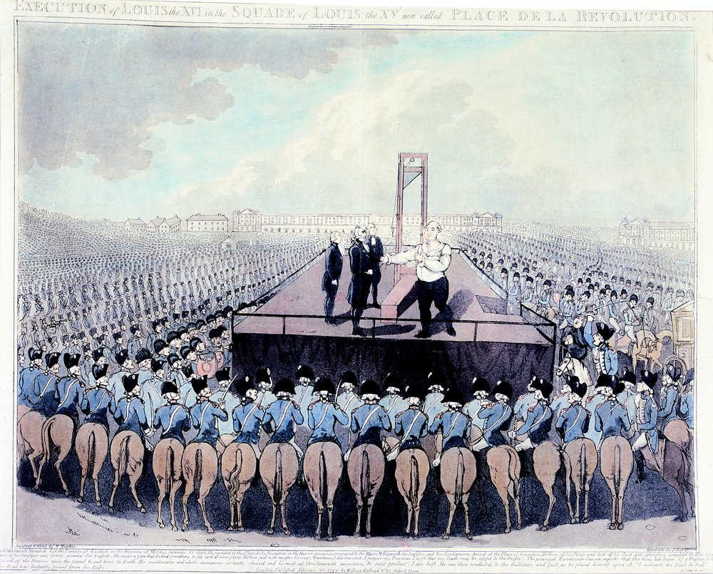 Execution of Louis XVI by Unbekannt: Buy fine art print