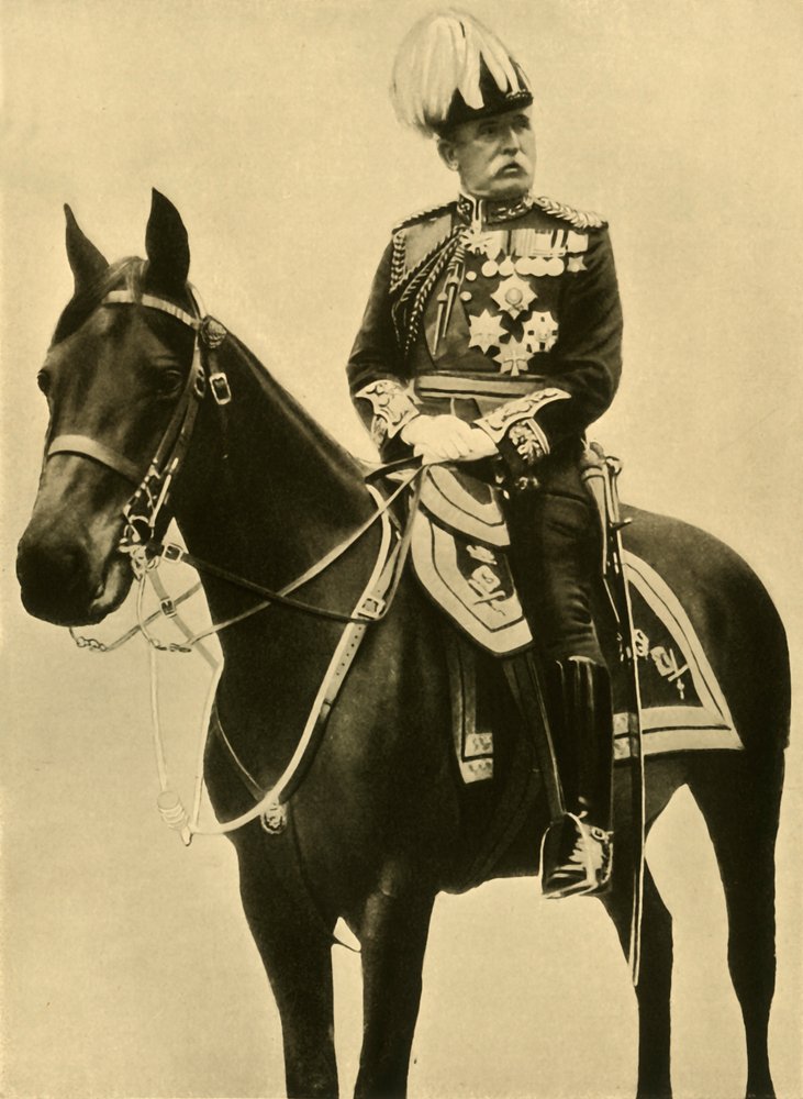 Field Marshal Viscount French by Unbekannt: Fine art print