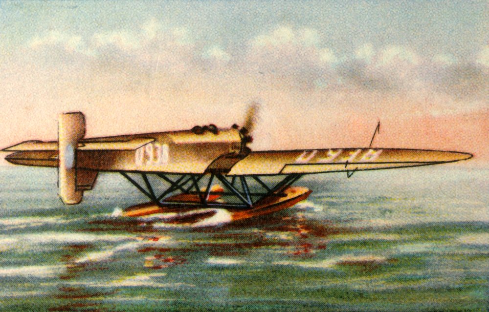 Heinkel He 5b Floatplane, 1920s by Unbekannt