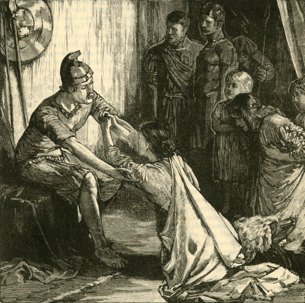 Interview Between Coriolanus and His Wife and Mother, 1890