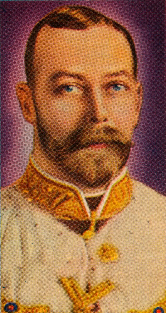 King George V at His First State Opening of Parliament