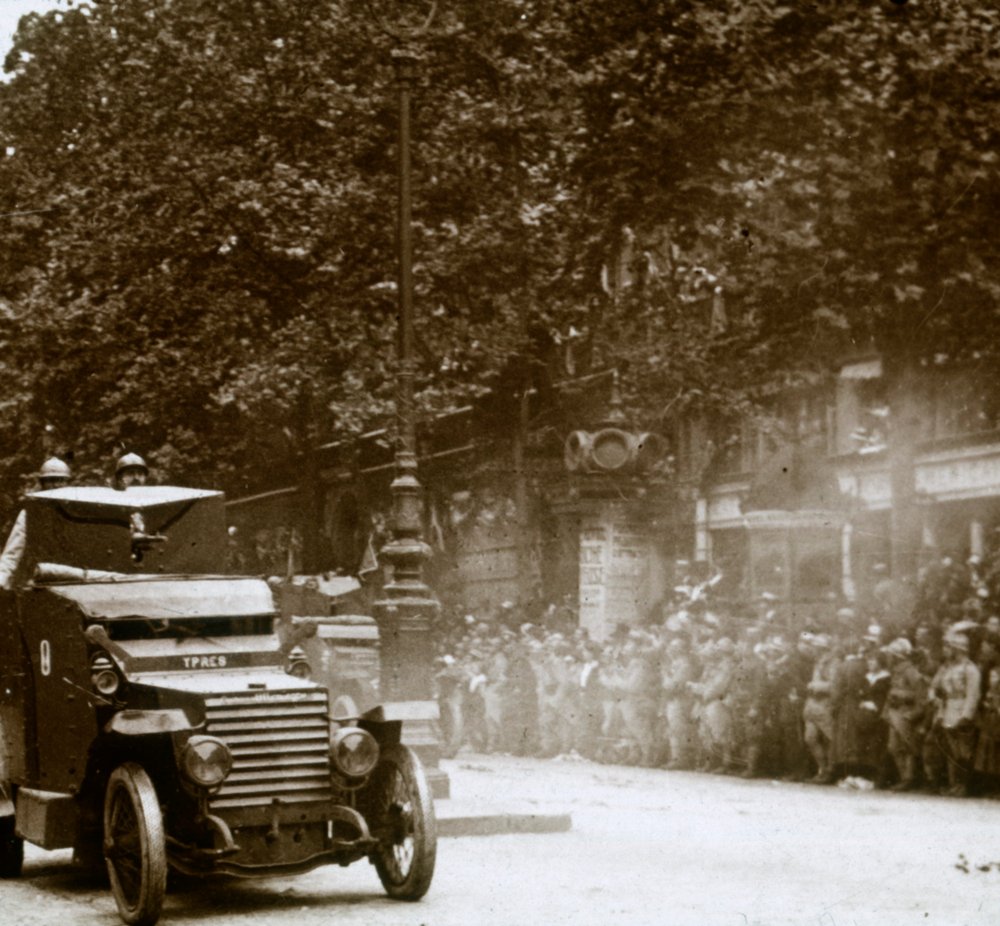 Machine Gun Mounted in Armoured Vehicle, Victory Parade