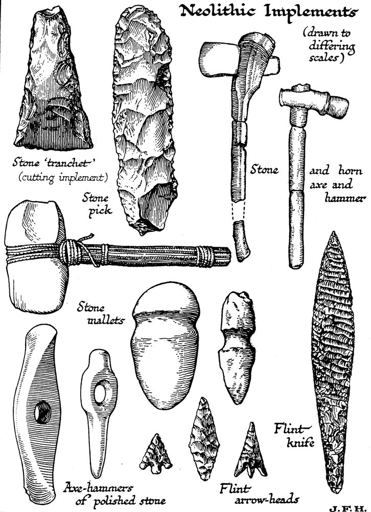 neolithic stone tools uk