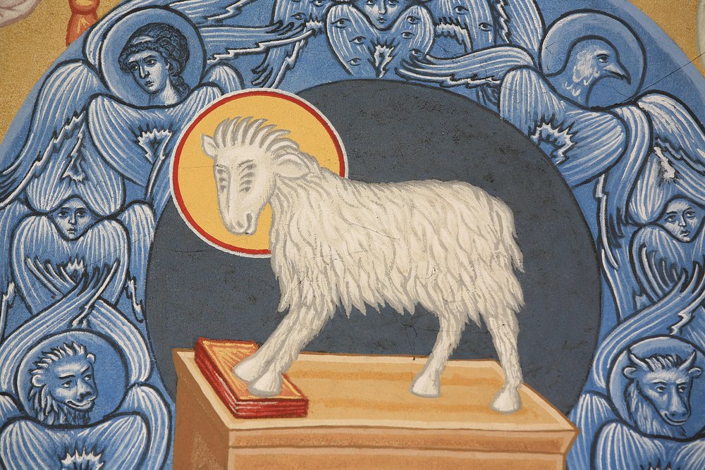 Sacrificial Lamb, Saint-Antoine-le-Grand Orthodox Church, Saint-Laurent ...