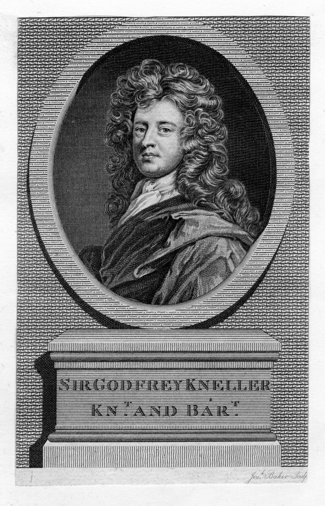 Sir Godfrey Kneller, portrait painter by Unbekannt