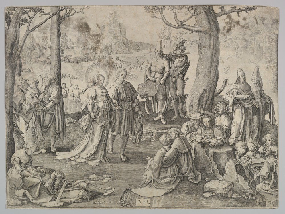 The Dance of St. Mary Magdalene by Unbekannt