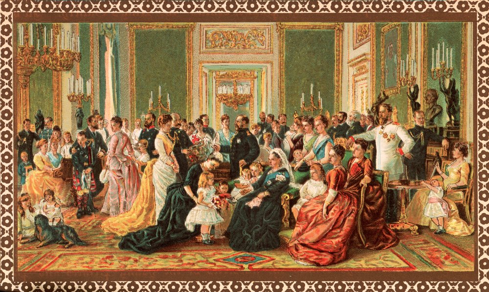 The Victorian Royal Family, 1887 by Unbekannt