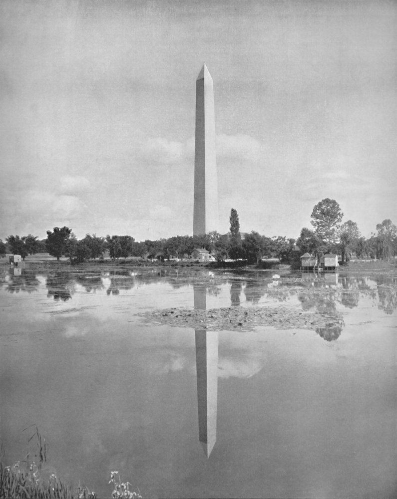 The Washington Monument by Unbekannt: Buy fine art print