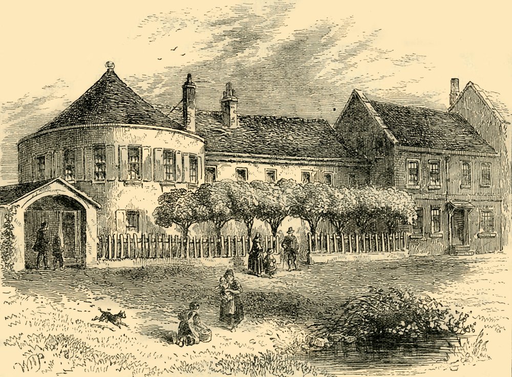White Conduit House, c. 1820 by Unbekannt: Fine art print