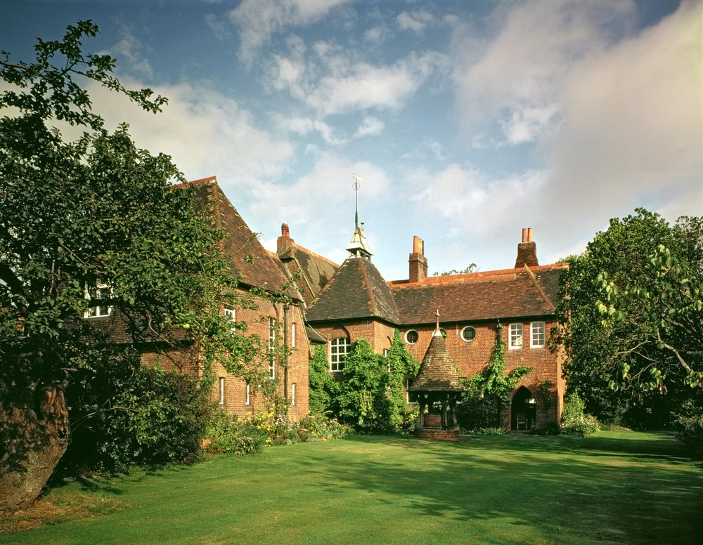 View of the exterior of The Red House, Bexleyheath, designed by William ...