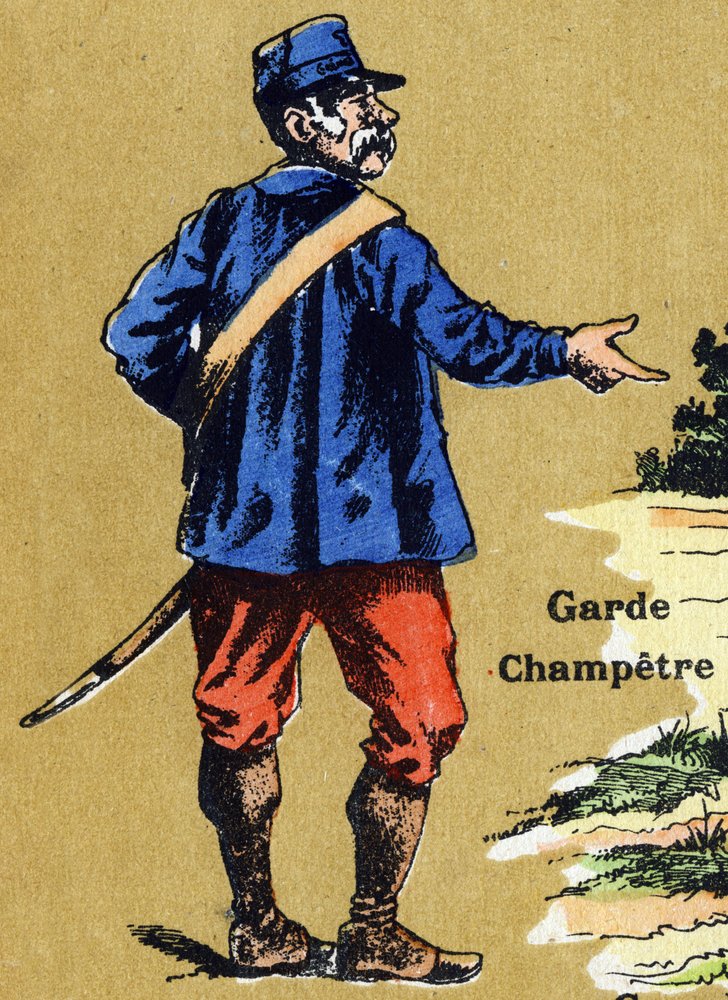 A Country Guard. Illustrated Alphabet. Imageries Reunited in Jarville ...