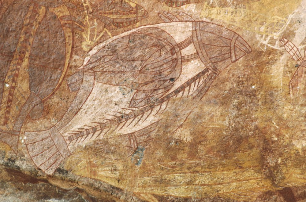 Aboriginal Rock Paintings, Kakadu National Park, Australia