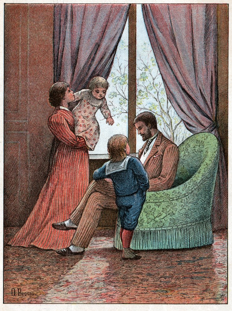 Middle Class Family by Nicolas Liez: Buy fine art print