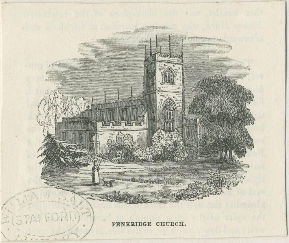 Penkridge Church by Unbekannt: Buy fine art print