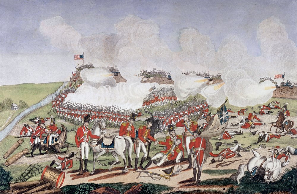 Anglo American War of 1812: Death of General Edward Pakenham