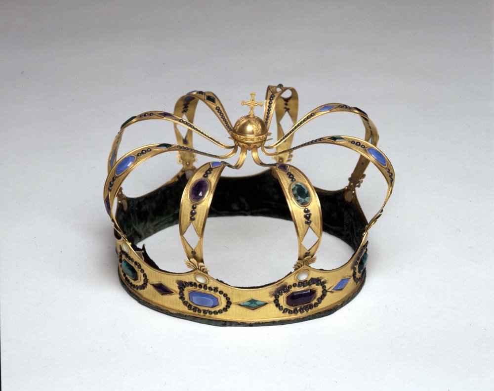 Crown of Gold and Gemstones of King of Italy by Napoleon Bonaparte ...