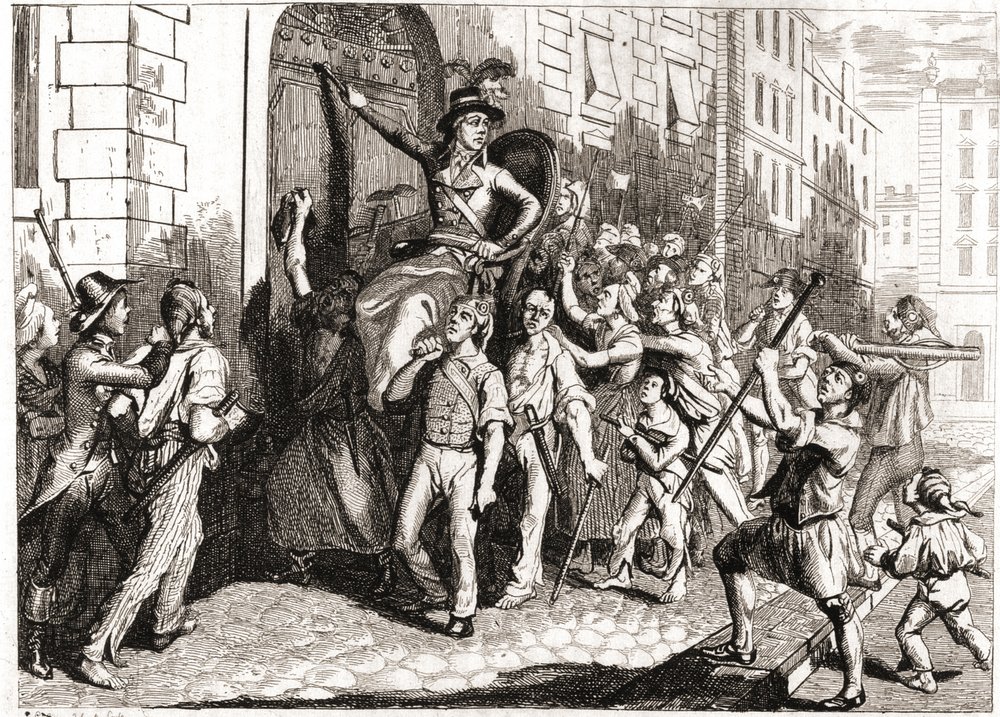 Destruction of the Buildings of Lyon During the French Revolution