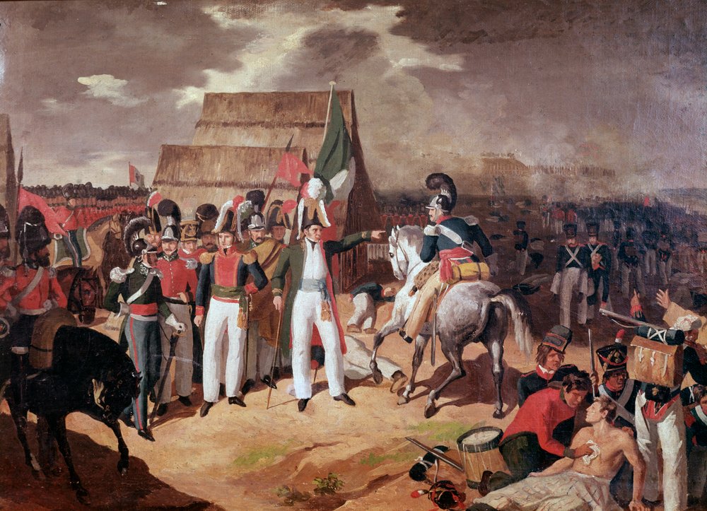 General Antonio Lopez de Santa Anna During the Battle Against the ...