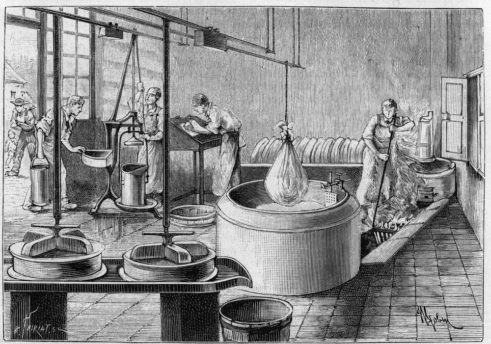 Manufacture of Gruyere: A Modern Cheese Factory