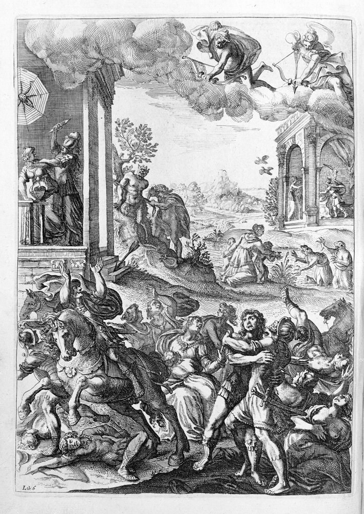 Illustration for Book 15 of Metamorphoses by Ovid, with notes by Thomas ...