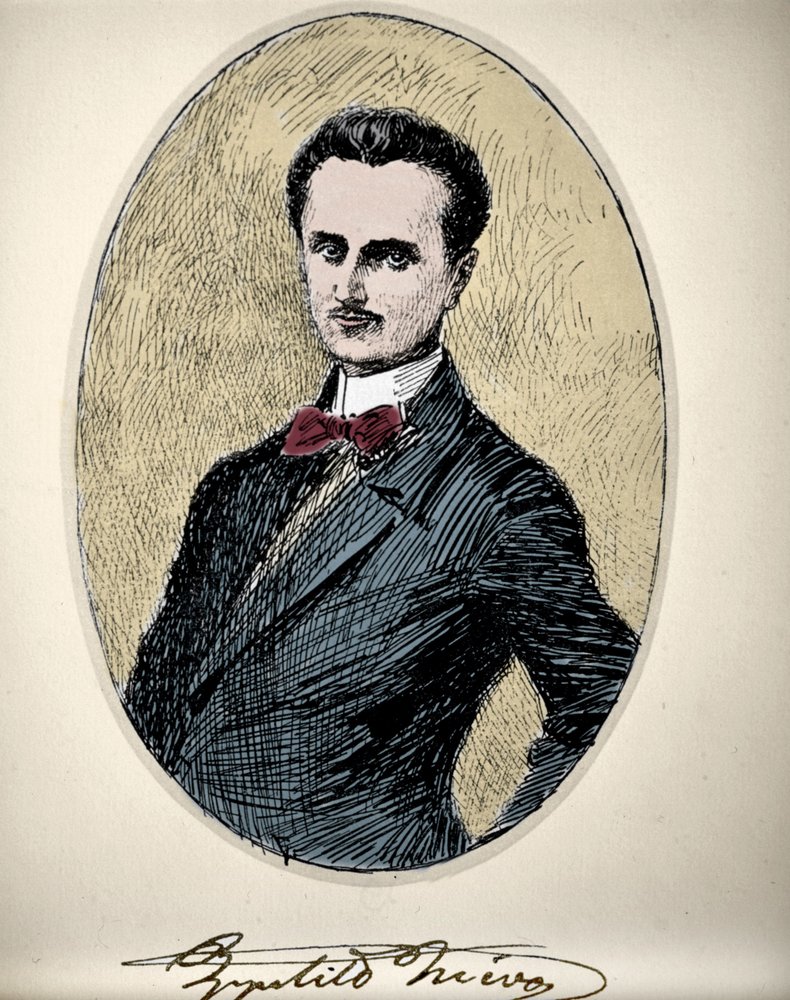 Portrait of Ippolito Nievo (1831-61) by Unknown artist