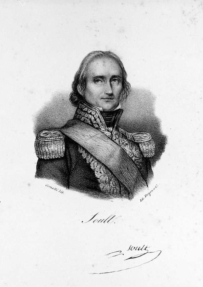 Portrait of John of God Nicolas Soult, Duke of Dalmatia. General then ...