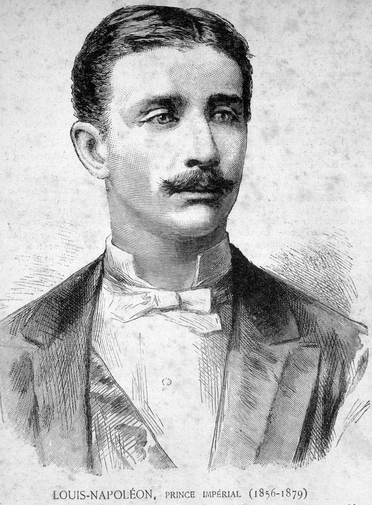 Portrait of Louis Napoleon, Prince Imperial (1856 - 1879) (son of ...