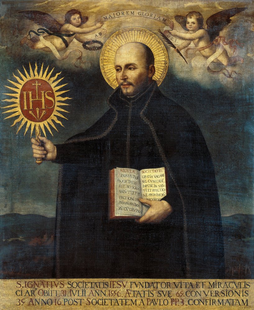 Portrait of Saint Ignatius of Loyola by Unknown artist