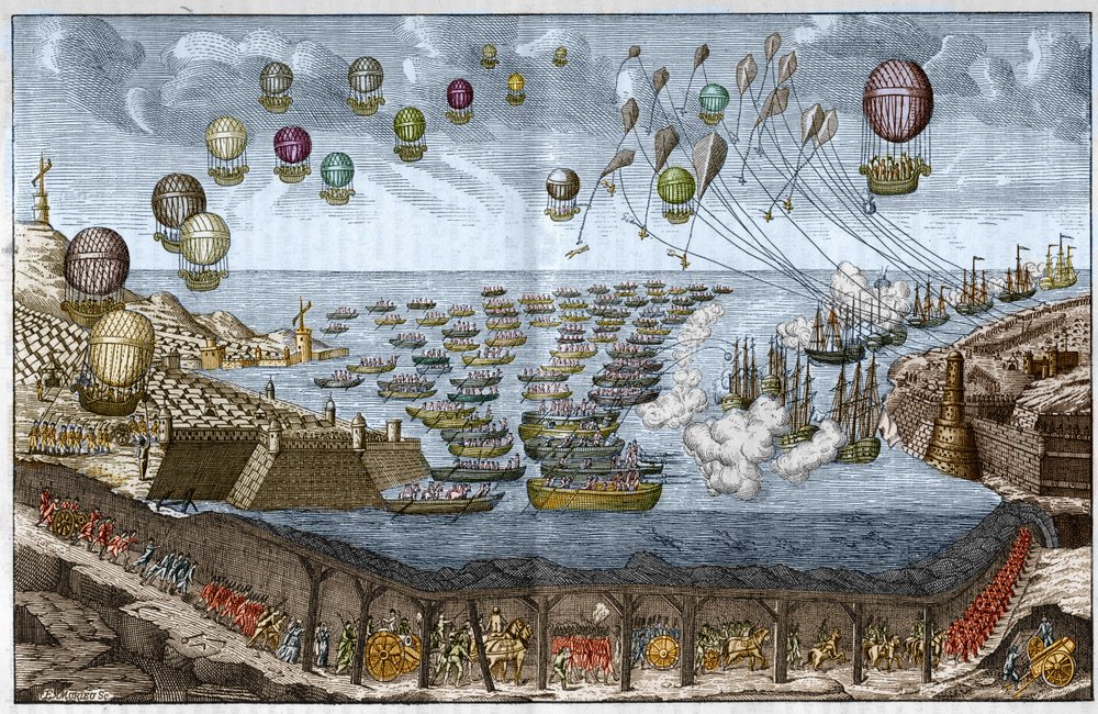 Project of Attack Against England in 1803 by Napoleon I - French Troops ...